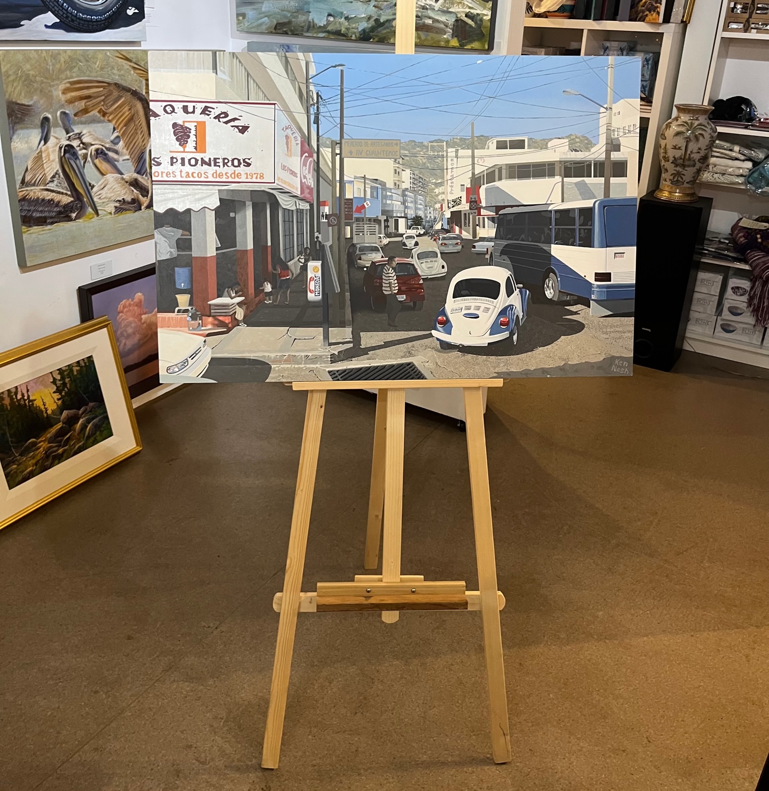 5 Canvases at Kube Gallery - West Coast Curated